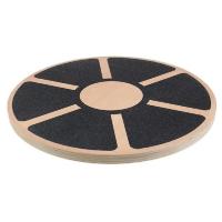 China Wooden Balance Board Plate Yoga Balancer Anti-skid High Level Training Balance Gym Board for sale