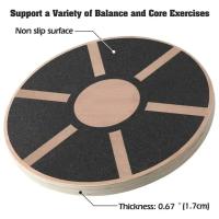China Fitness Curvy Baby Children Wooden Wobble Balance Board for sale