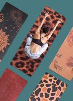 China Wholesale Custom Yoga Mats Ecological Non-slip Fitness Gym Handle Bag Cork Carry Strap Yoga Mat With Strap for sale