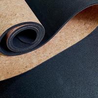 China Extra Wide Round Custom Logo Eco Friendly Nonslip Fitness Exercise Custom Design Cork Yoga Mat for sale