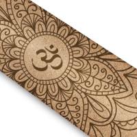 China Marble Round Cork Eco Rubber Custom Manufacturer Anti Slip Custom Design Printed Yoga Mat for Fitness Gym Pilates for sale