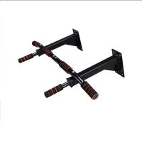 China Fitness Dull Polish Horizontal Bar Home Gym Strength Training Wall Mount Pull Up Bar Parallel bars for sale