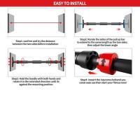 China Doorway pull-up Pullup Bar Hot Sale Indoor Multi-Functional Pull Up Bar Wall Mounted Gym Door Chin Pull Up Bar for sale