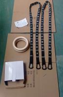China gymnastic rings wood 32mm Wooden Gym Rings with Enhanced Flexible Buckles & Durable Adjustable Straps for sale
