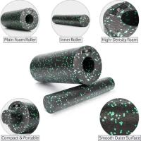 China High Density Smooth Surface 2 in 1 Yoga Muscle Massage EPP Foam Roller Set for sale