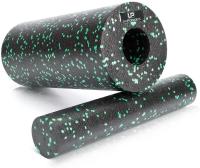 China High Density Smooth Surface 2 in 1 Yoga Muscle Massage EPP Foam Roller Set for sale