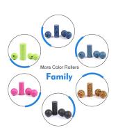 China Yoga Pilates Hollow Massage High Density EPP Foam Roller Set for sale