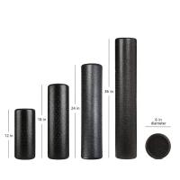 China Wholesale High Density Eva Epp Yoga Massage Foam Roller Water Bottle Set Foam Rollers Massager For Exercise for sale