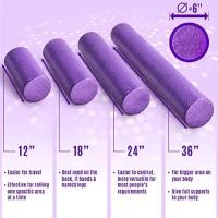 China Wholesale High Density Eva Epp Yoga Massage Foam Roller Water Bottle Set Foam Rollers Massager For Exercise for sale
