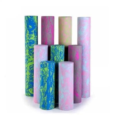 China EVA Solid Foam Camouflage color high density for muscular relaxation Massage Yoga foam Roller for sale