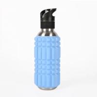 China Fashion Multi-function drinking sports water roller bottle foam roller water bottle for sale