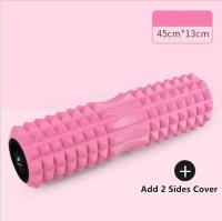China Massage Zones PVC EVA High Density Portable Highly Durable Yoga Daily Exercises Foam Roller for sale