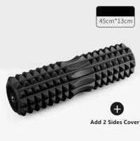 China Massage Zones PVC EVA High Density Portable Highly Durable Yoga Daily Exercises Foam Roller for sale