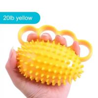 China Hand Grip Exerciser Strengthener Four Finger Exerciser Ball and Hand Exercisers for Strength Squeeze Ball for sale