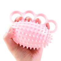 China Hand Grip Exerciser Strengthener Four Finger Exerciser Ball and Hand Exercisers for Strength Squeeze Ball for sale
