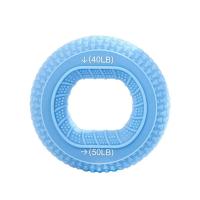 China Silicone Rubber Portable Strength Hand Grip Gripping Ring Carpal Expander Finger Trainer Gripper for sale