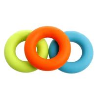 China Silicone Rubber Portable Strength Hand Grip Gripping Ring Carpal Expander Finger Trainer Gripper for sale
