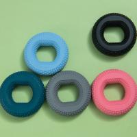 China Silicone Rubber Portable Strength Hand Grip Gripping Ring Carpal Expander Finger Trainer Gripper for sale