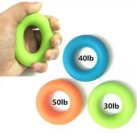 China Silicone finger gripper arm muscle strength exerciser hand power training Tool Hand Training Toy for sale