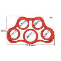 China Custom Silicone Hand Grip Strengthener Workout Kit 9 Pack Silicone Hand Gripper Ring, Finger Stretcher,Stress Relief Gri for sale