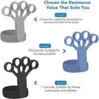 China Upgraded Hand Grip Strengthener Hand Exerciser Forearm Strengthener Hand Gripper Finger Strengthener for sale