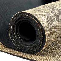 China ECO Friendly Hot Selling Fitness Natural Jute Rubber Yoga Mat for Yoga for sale