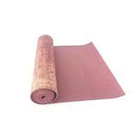 China Customizable Non-slip Yoga Mat, Custom Logo 6mm Jute Yoga Mat for sale