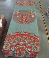 China Wholesale Hot Selling Sports Grip Sustainable Eco Friendly Natural Rubber Jute Printed Yoga Mat for sale