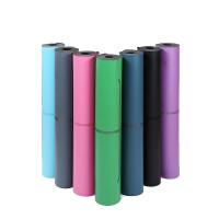 China Anti-slip customized print extra large 5 mm fitness exercise natural rubber PU yoga mats for sale