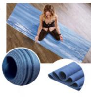 China Premium Quality 100% Natural Rubber Eco-friendly Wholesale Organic Yoga Mat for sale