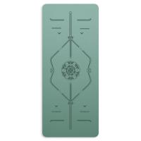 China Outdoor Eco Friendly China Supplier Antislip Pattern Pro Natrual Rubber PU Yoga Mat for sale