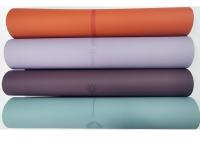 China China Supplier Antislip Pattern Pro Natrual PU Yoga Mat with many colours for sale