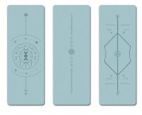 China China Supplier Antislip Pattern Pro Natrual PU Yoga Mat with many colours for sale