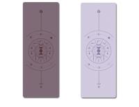 China China Supplier Antislip Pattern Pro Natrual PU Yoga Mat with many colours for sale