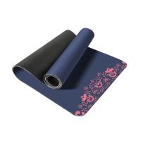 China anti slip eco friendly factory in Ningbo self rolling 3 mm suede yoga mats outdoor for sale