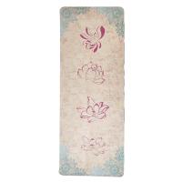 China anti slip eco friendly factory in Ningbo self rolling 3 mm suede yoga mats outdoor for sale