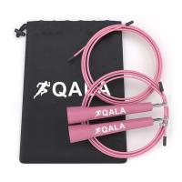 China Custom Logo Fitness Training High Speed Weighted Jump Skipping Rope for sale