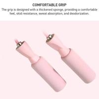 China Heavy PVC Cordless Skipping Rope for Fitness Weighted Ropeless Skipping Rope Training Adjustable Cordless Jump Rope for sale