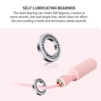 China Heavy PVC Cordless Skipping Rope for Fitness Weighted Ropeless Skipping Rope Training Adjustable Cordless Jump Rope for sale