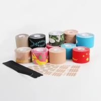 China OEM customized design color print waterproof kinesiotape  tape for sale