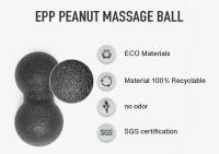 China Customized Logo EPP Foam Massage Ball Peanut Massage Ball Set for Muscle Relaxation for sale