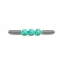 China Body Recovery 3 Three Thorn Ball Yoga Massage Ball Muscle Release Deep Tissue PVC Massage Stick for sale