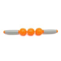 China Body Recovery 3 Three Thorn Ball Yoga Massage Ball Muscle Release Deep Tissue PVC Massage Stick for sale