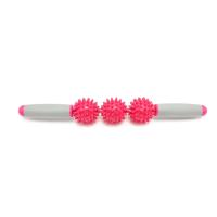 China Body Recovery 3 Three Thorn Ball Yoga Massage Ball Muscle Release Deep Tissue PVC Massage Stick for sale