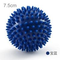China Physical Spiky Massage Ball Portable Foot Back Muscle Deep fascia Release Spiked Massager Roller ball for sale