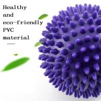 China Physical Spiky Massage Ball Portable Foot Back Muscle Deep fascia Release Spiked Massager Roller ball for sale
