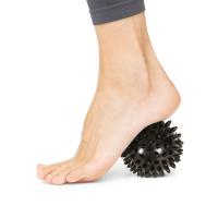 China Physical Spiky Massage Ball Portable Foot Back Muscle Deep fascia Release Spiked Massager Roller ball for sale