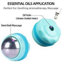 China Relief Treating Muscle and Joint Aches Fascia Deep Tissue Cold Therapy Massage Roller Cold Therapy Massage Ball for sale