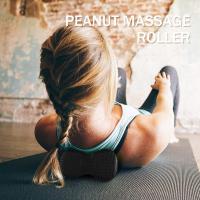 China Fitness Muscle Relief Vibrating Body Massage Roller Physical Therapy Silicone Peanut Massage Balls for sale
