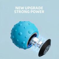 China Electric Back Foot Pain Massager Roller Ball Self spiky silicone yoga massage roller ball vibrating massage ball for sale